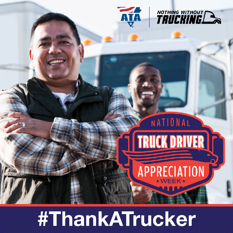 Special Delivery: Sept 15-21 is National Truck Driver Appreciation Week ...